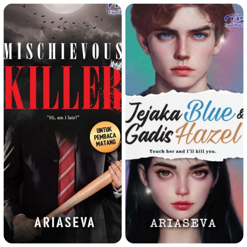 (New) Novel Mischievous Killer / Jejaka Blue & Gadis Hazel - Ariaseva ...