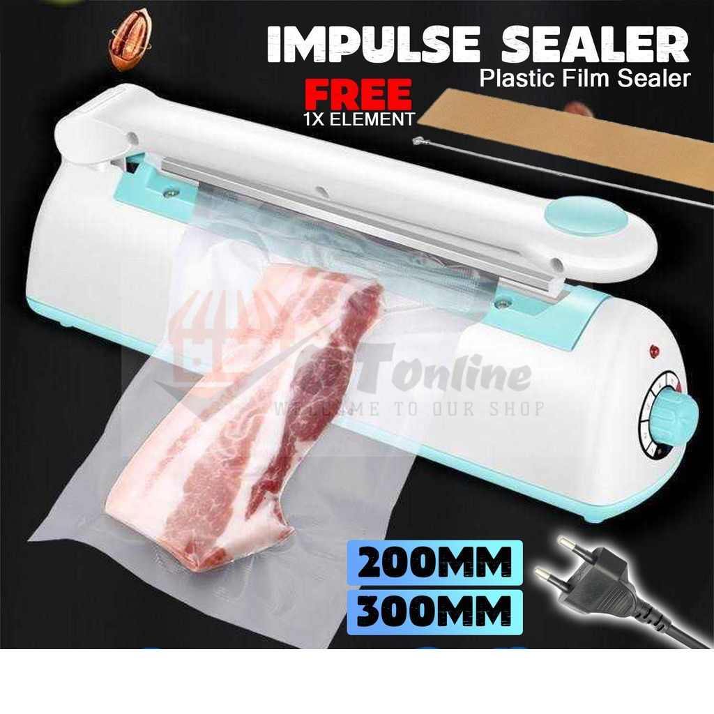 NEW MODEL !! Impulse Heat Sealer Machine Laminate Press Plastic Bag ...