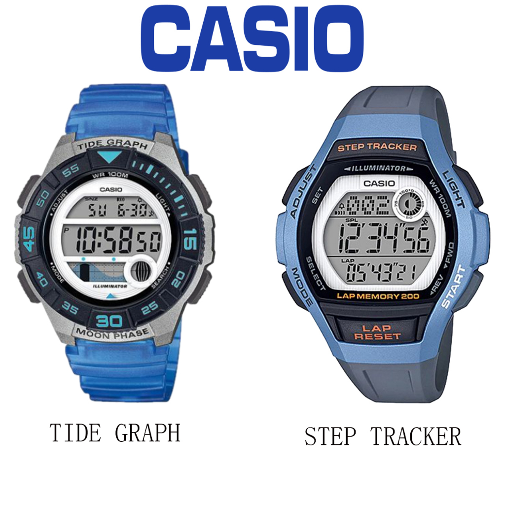 Casio Series Step Tracker Ladies Watch LWS-2000H | Shopee Malaysia