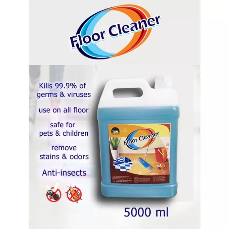 FLOOR CLEANER 5L | DISINFECTANT FLOOR CLEANER | ANTIBACTIRIAL ...