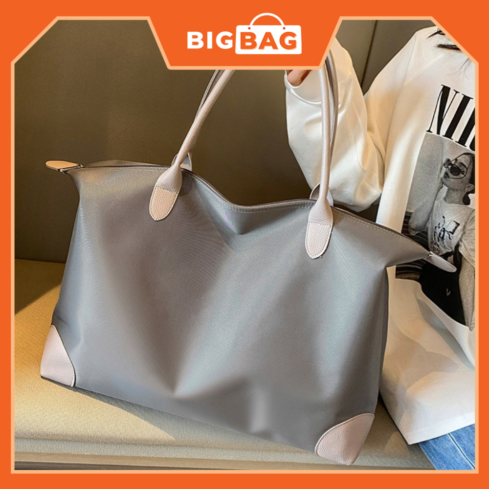 Hand Carry Travel Bag Woman Tote Bag Black Beg Balik Kampung Beg Besar ...