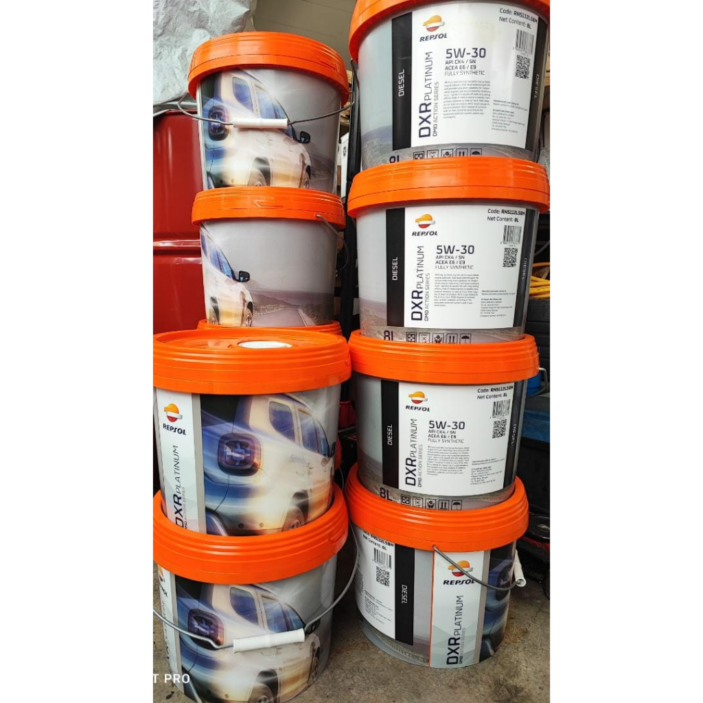 3L/4L HDEO Repsol DXR PLATINUM 5W-30 Repack!! | Shopee Malaysia