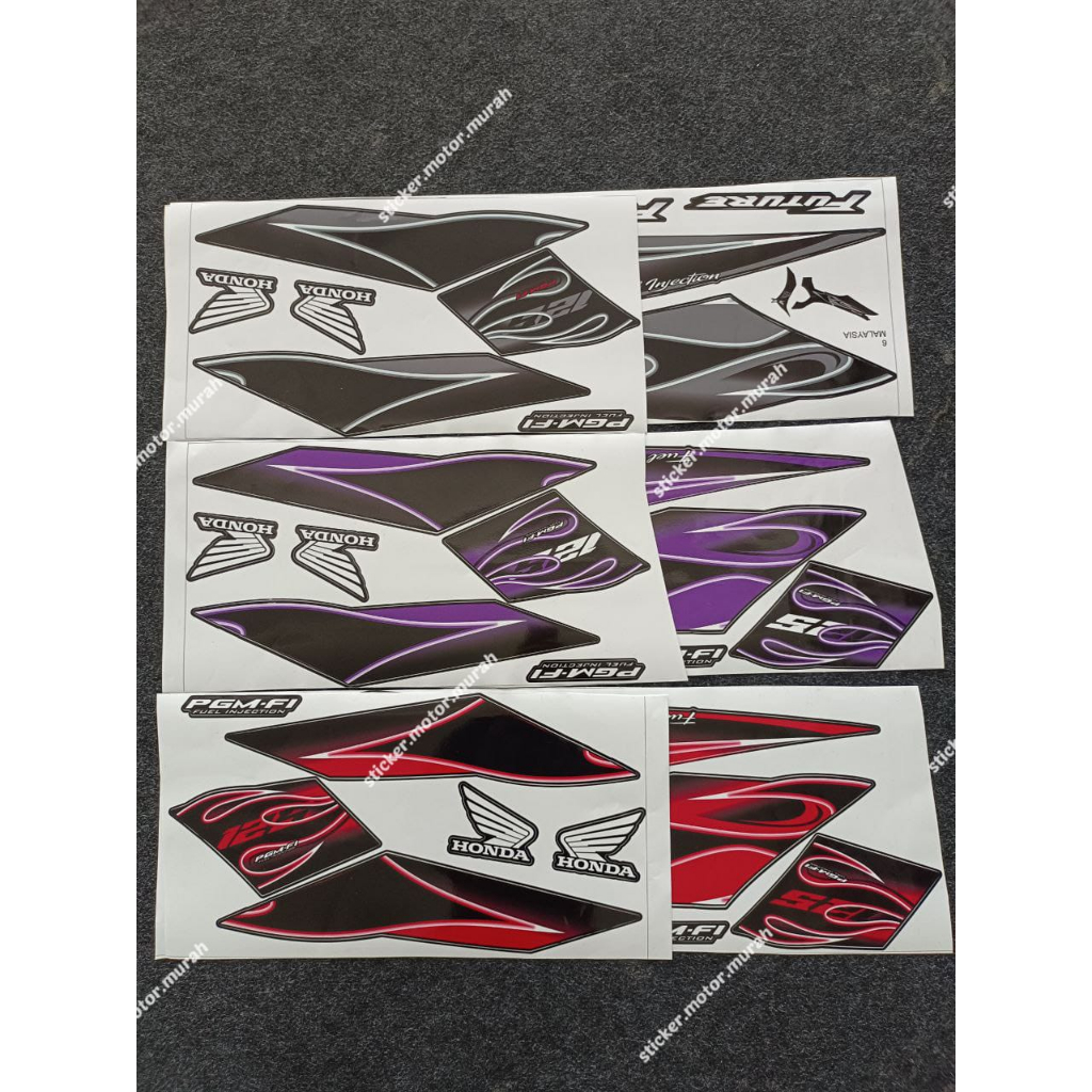 STRIPE WAVE 125I / WAVE 125 i / STICKER FUTURE 125 / FUTURE 125 FIAPI ...