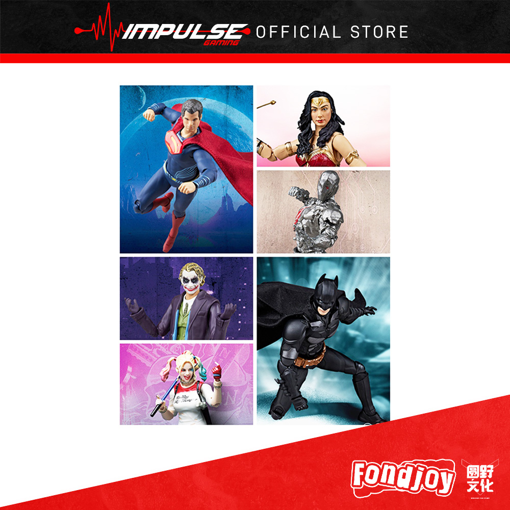 Fondjoy 1/9 Scale Action Figurine DC Universe - Batman / Superman ...