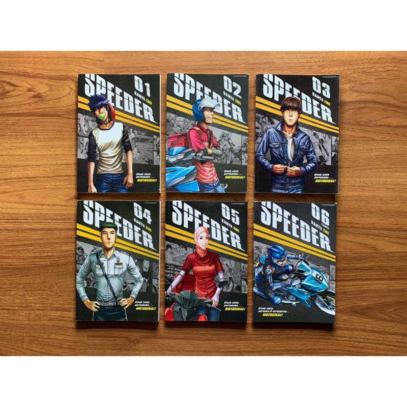SPEEDER FULL SET karya zint (first edition) | Shopee Malaysia
