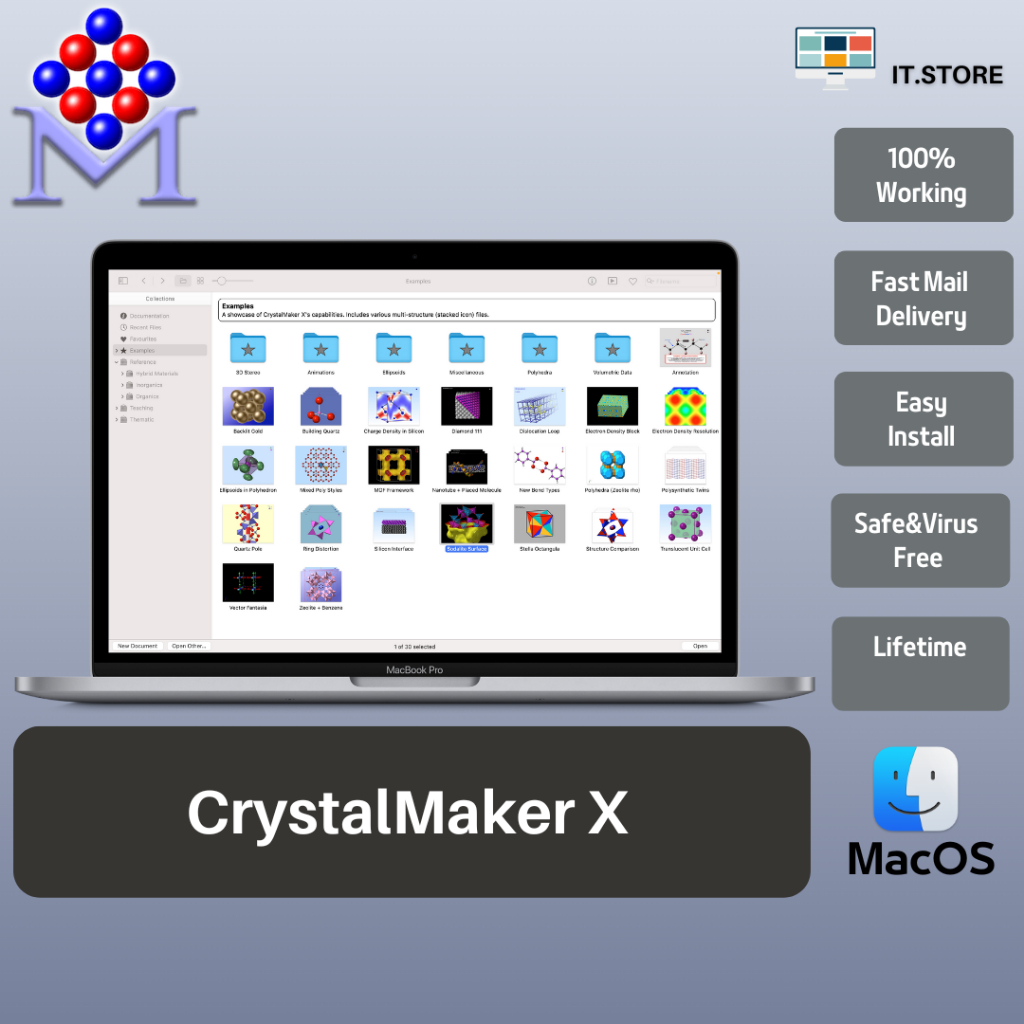 CrystalMaker X V10 for Intel and M1/M2/M2 Pro/M2 Max Chip Apple Silicone MacOs/Macbook/Mac ...