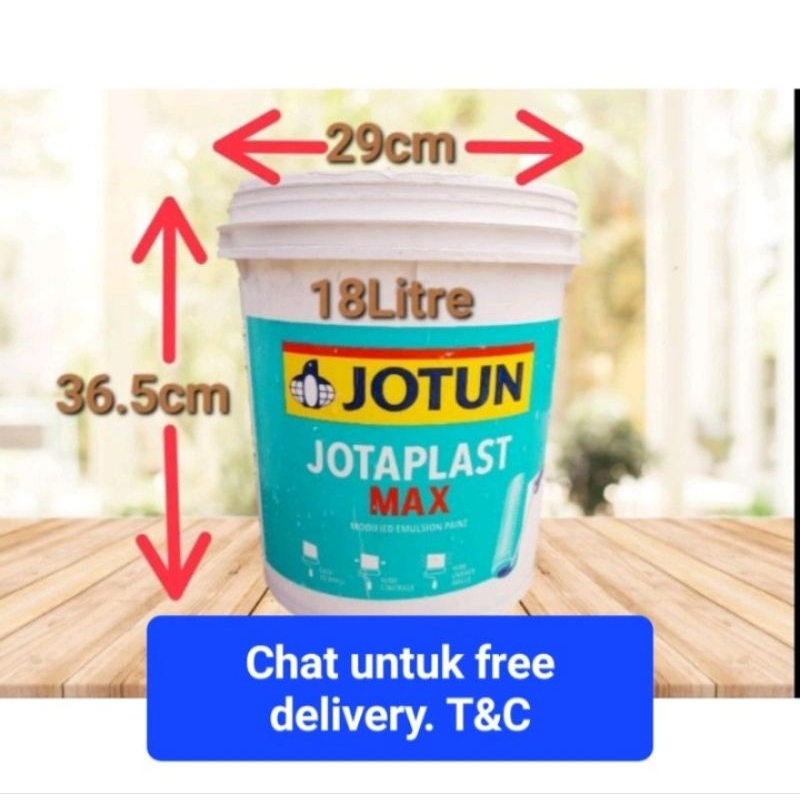 [Terpakai] Tong cat 18L kosong/ Baldi/ Tong Sampah | Shopee Malaysia