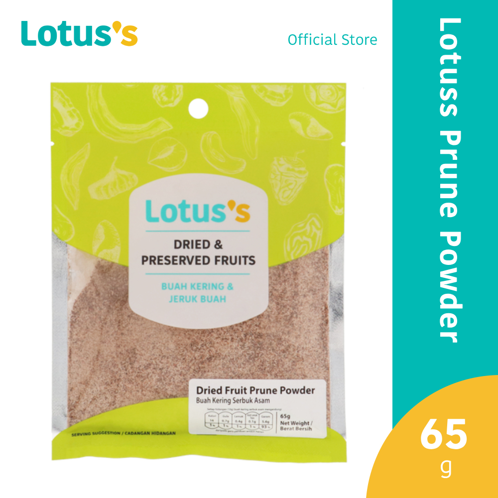 Lotuss Prune Powder (65g) | Shopee Malaysia