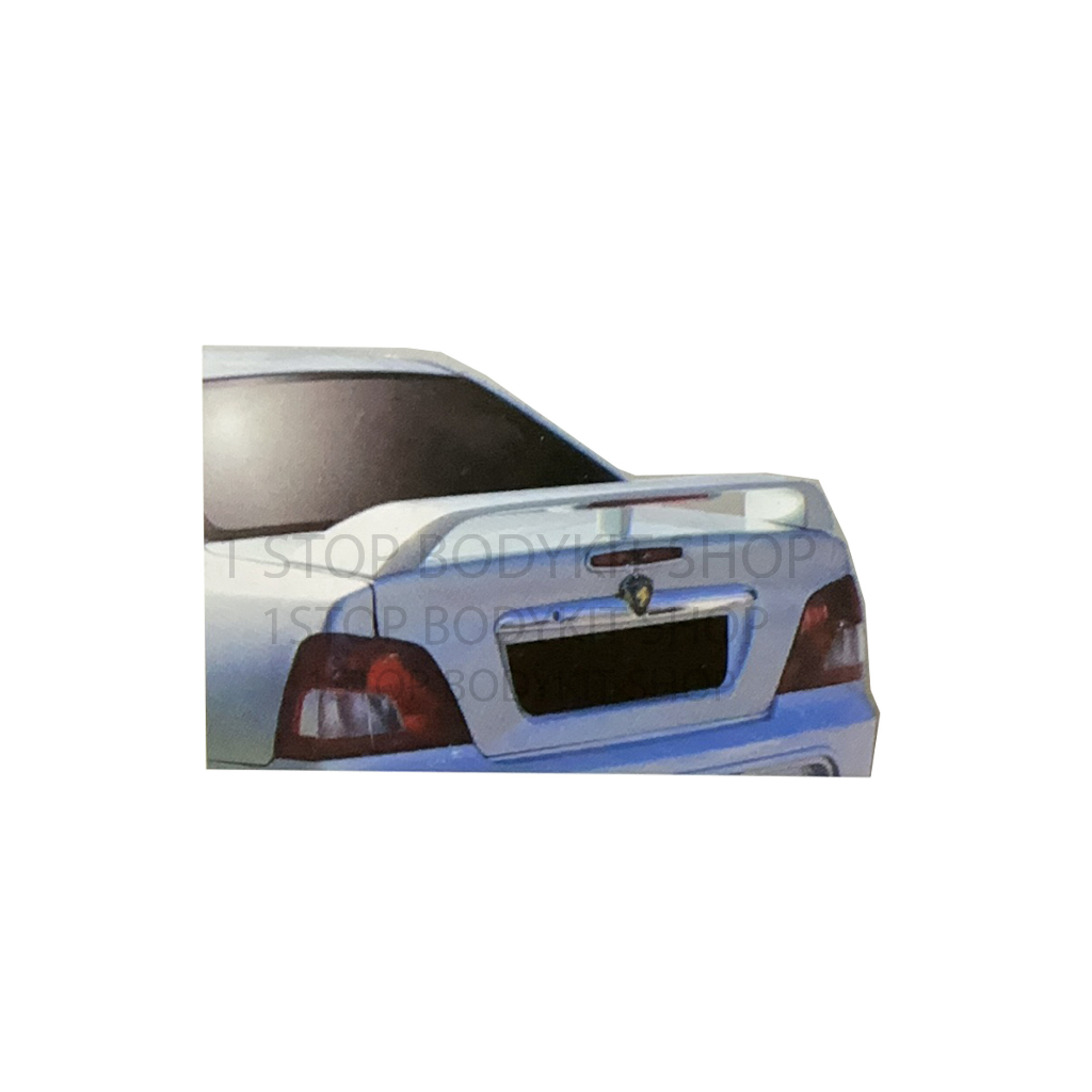 PROTON WAJA SPOILER LANCER (LED)(FIBER GETAH ) SKIRT LIP BODYKIT ...