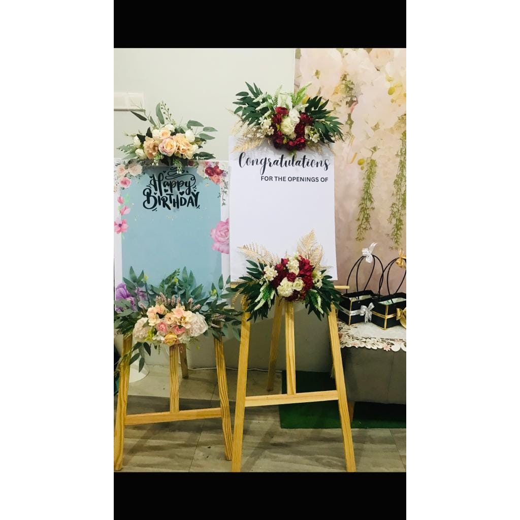 Welcome Board with Stand | Shopee Malaysia