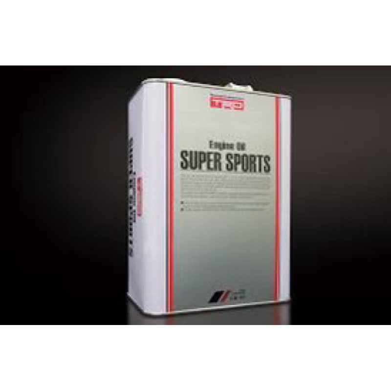 TRD Engine OIL Semi Synthetic Super Sport 5W-40 Original Japan | Shopee ...
