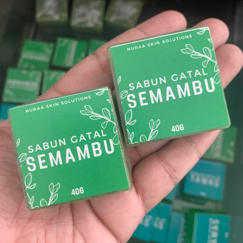 SABUN SEMAMBU NEEM SOAP kayap / kudis / panau / jerawat / resdung ...