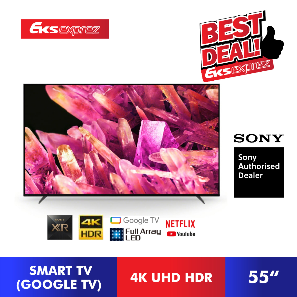 [FREE SHIPPING] Sony XR-55X90K Bravia XR Full Array LED 4K UHD HDR Smart TV Google TV (55 ...