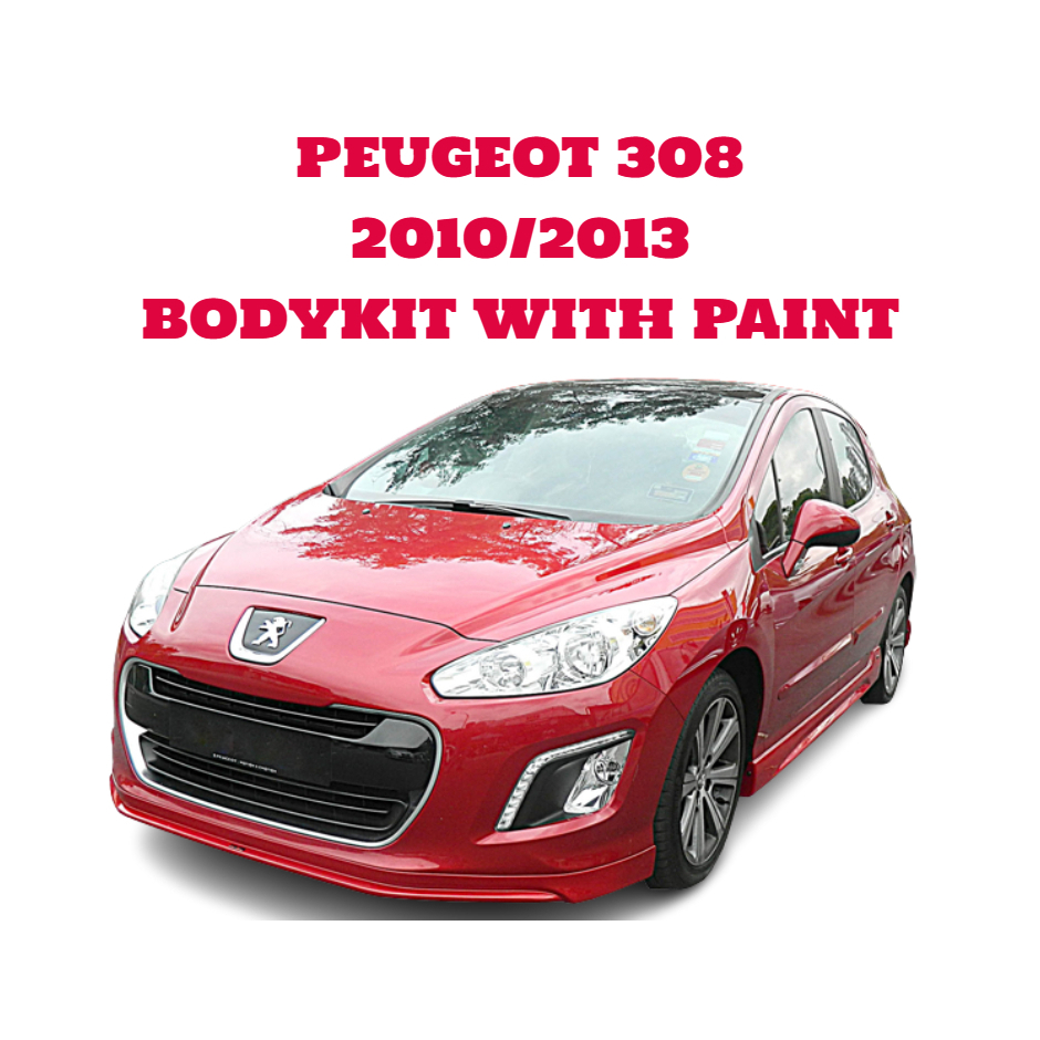 Peugeot 308 2010/2013 Bodykit with Metallic Colour | Shopee Malaysia