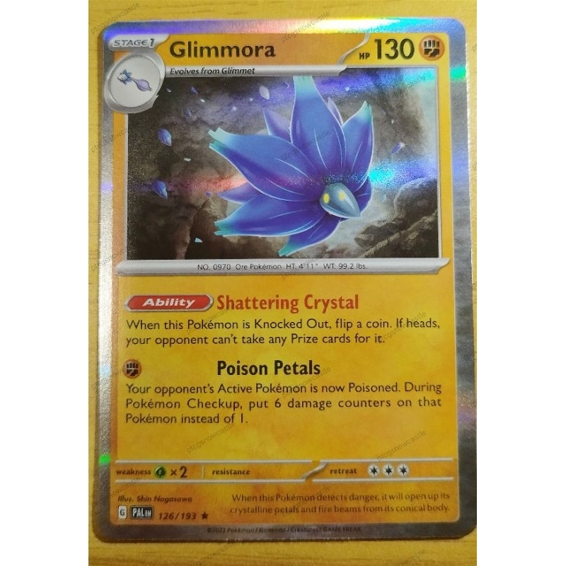 PTCG Glimmora - 126/193 - Holo Rare (READY STOCK) | Shopee Malaysia