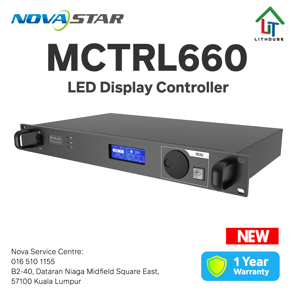 Novastar MCTRL660 independent controller | Shopee Malaysia