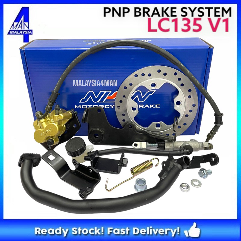 2POT LC135 4 SPEED LC4S MODIFY Y125 CALIPER REAR DISC BRAKE SET REAR ...