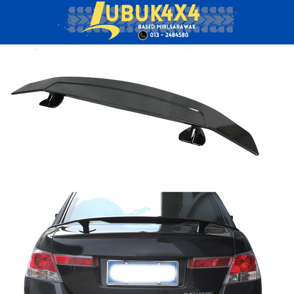 Universal Hatchback Rear Spoiler for Racing Car (XH-GT101-BLACK ...