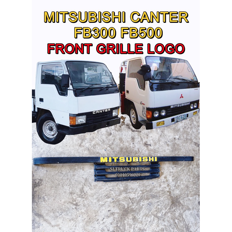 MITSUBISHI CANTER FB300 FB500 CABIN FRONT GRILLE USED HALF CUT (2ND) POTONG ORIGINAL | Shopee ...