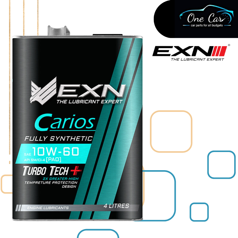 EXN Minyak Enjin /Engine Oil (4L) Turbo Tech + 10W60 -SINTETIK PENUH ...