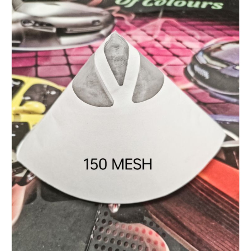 PAINT FILTER PAPERS / PENAPIS CAT KERTAS : 10 / 30 / 50 pcs | Shopee ...