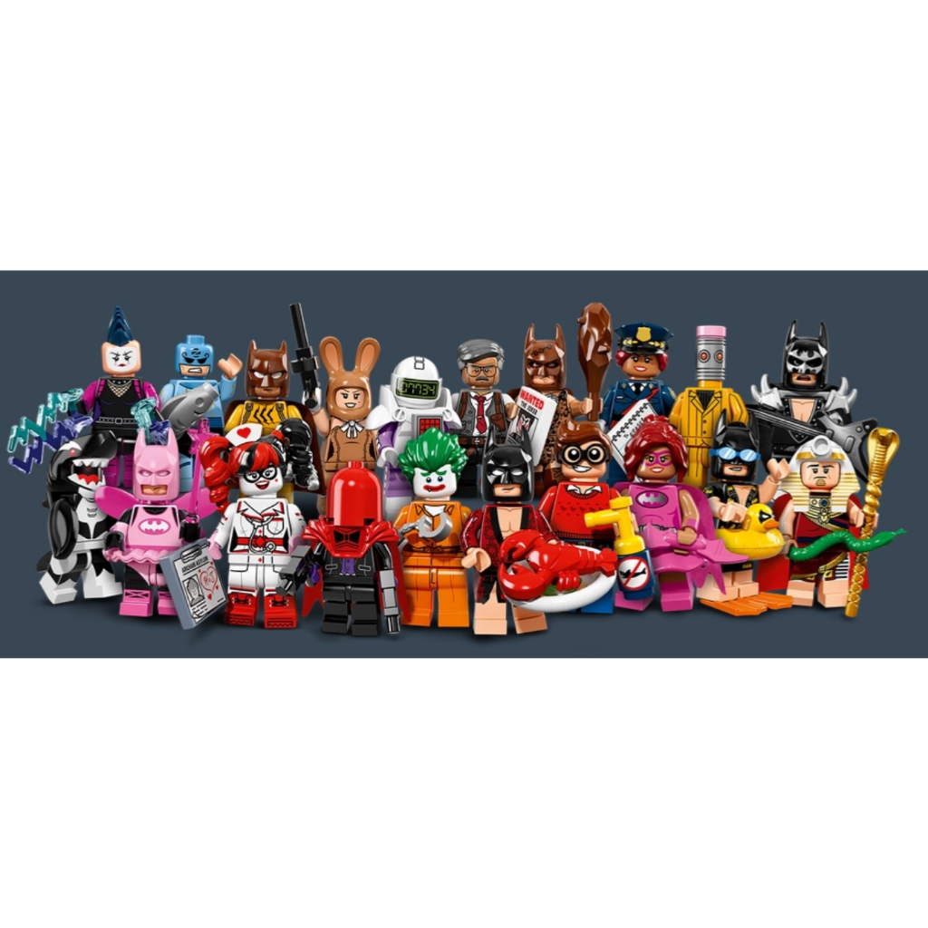 *Authentic* Lego 71017 The BATMAN MOVIE MINIFIGURES (COMPLETE SET of 20 ...