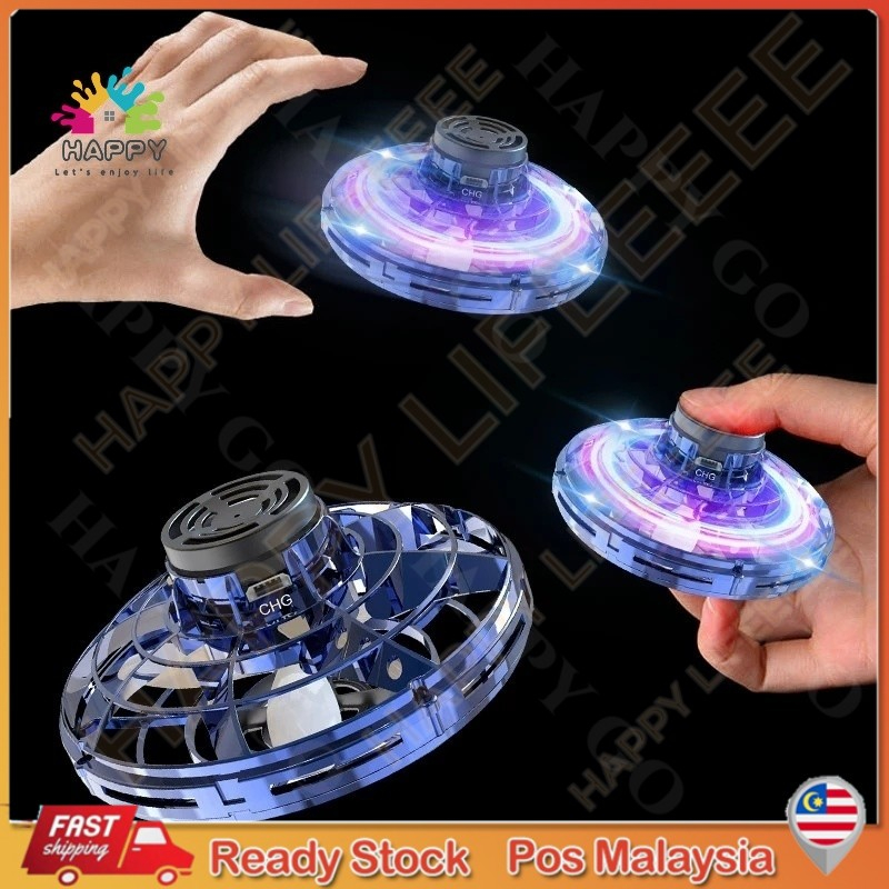 【🇲🇾24h】Flynova Flying Boomerang Spinner Flying UFO Toys Fly Orb Gyro ...