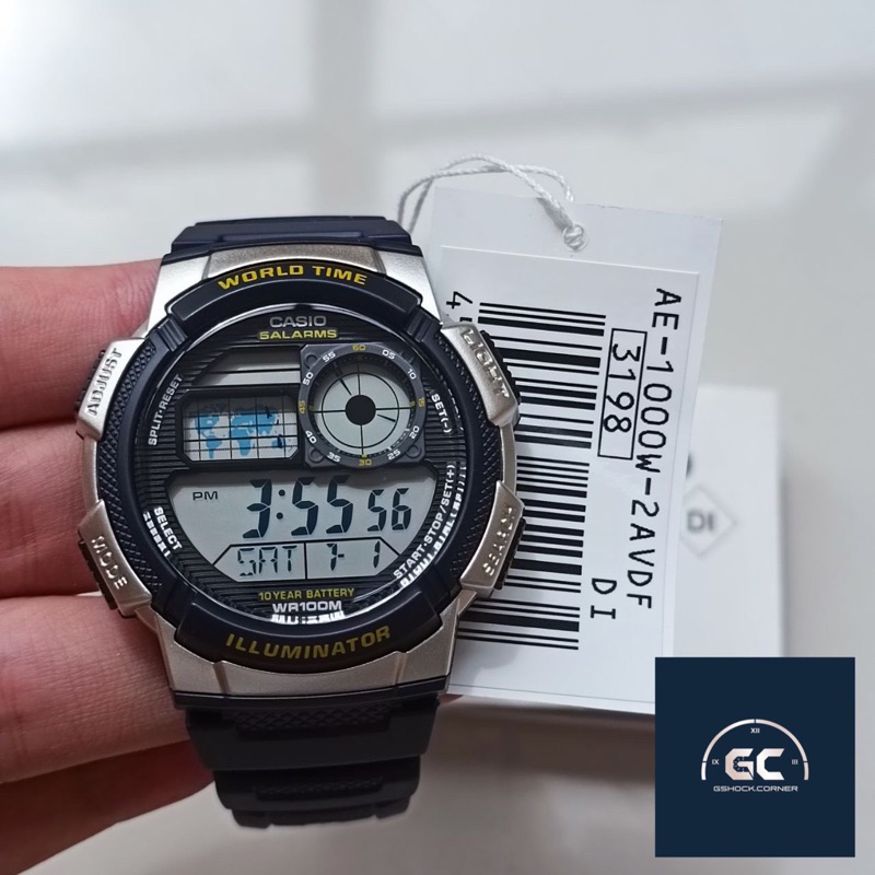 CASIO ORIGINAL AE-1000W-2A/AE-1000W-2AVDF/AE-1000W/AE1000W | Shopee Malaysia