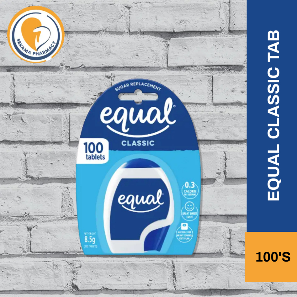 EQUAL CLASSIC TABLET 100'S [EXP: 9/2025] | Shopee Malaysia
