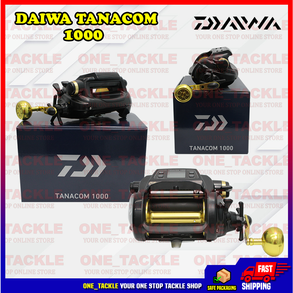 Daiwa tanacom 1000 electric reel made in japan | Shopee Malaysia