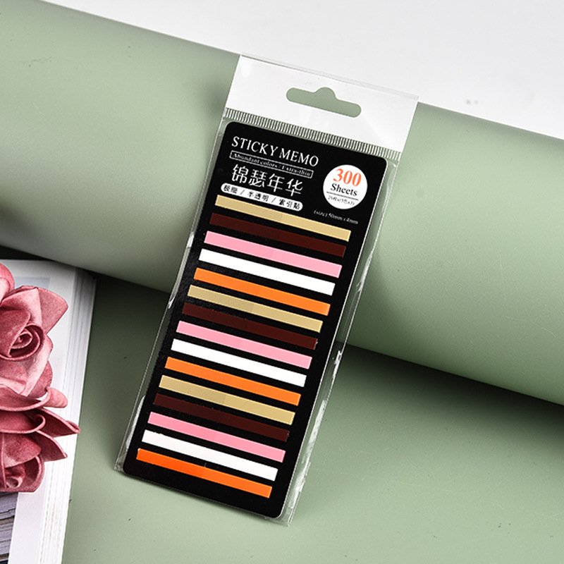 Highlight Sticky Note │300 Sheets │Index Label Sticker │Bookmark ...