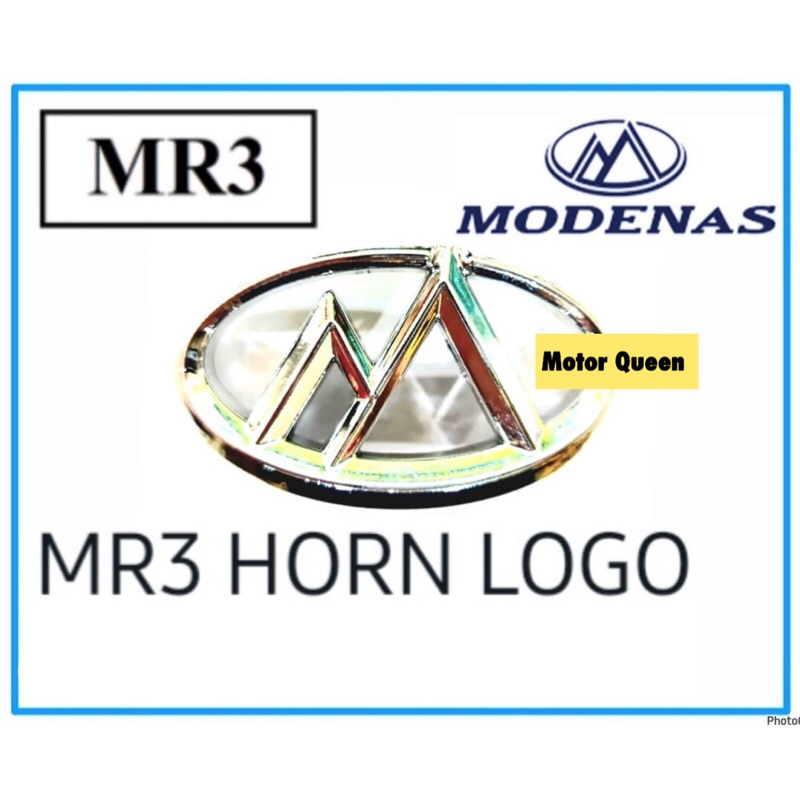 Horn Logo Modenas Kriss MR3 100% Modenas Original Hon Logo Emblem ...