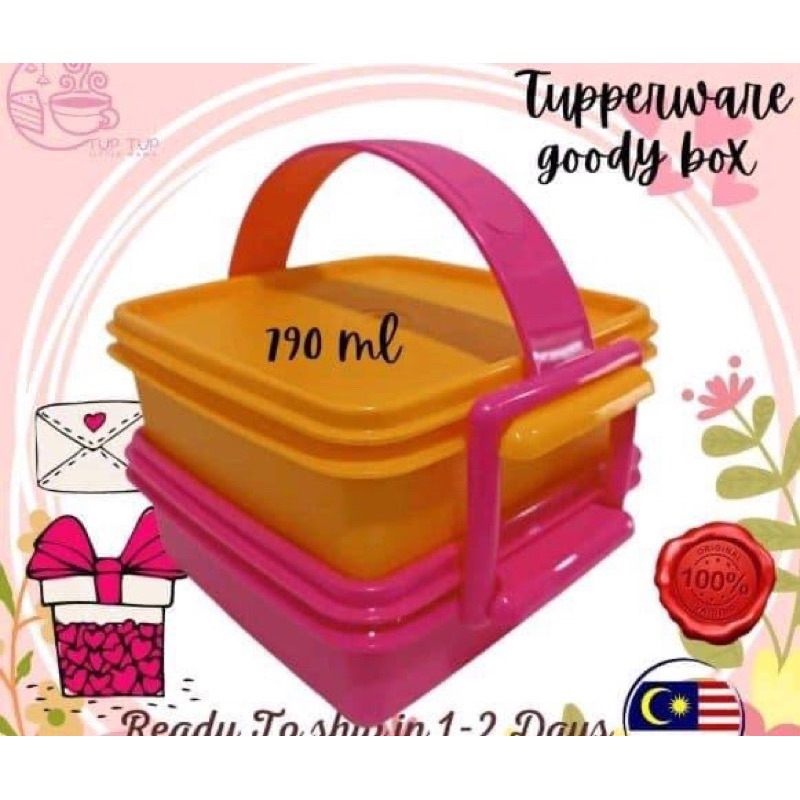 Tupperware Double Deep/Jumbo Goody Box(Ready Stock) | Shopee Malaysia