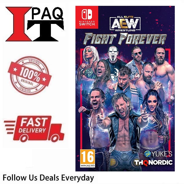 Nintendo Switch AEW: Fight Forever | All Elite Wrestling : Fight ...