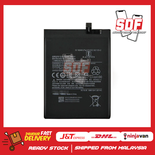 Xiaomi Redmi K40 / K40 Plus (BM4Y) Battery Replacement Part | Shopee ...