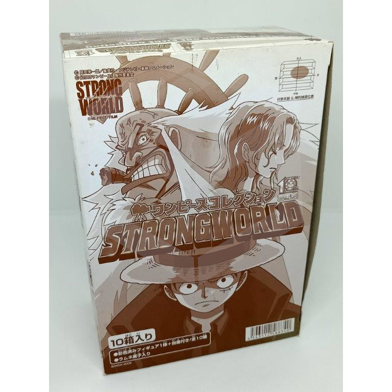 BANDAI ONE PIECE COLLECTION DEFORMED [STRONG WORLD] LUFFY+BROOK+SANJI ...