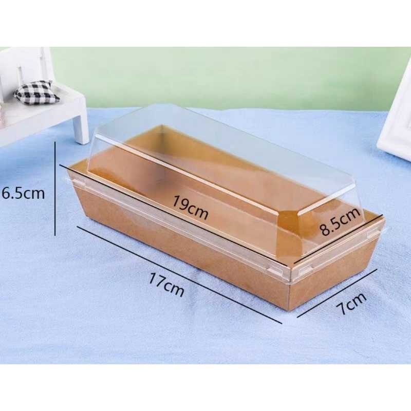 [BUNDLE] 50 PCS Kraft/White Paper Square and Rectangular Cake Box ...