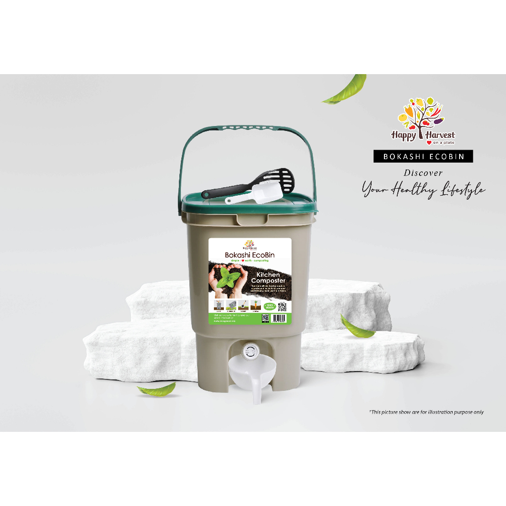 BOKASHI EcoBin - Kitchen Waste Composter | Shopee Malaysia