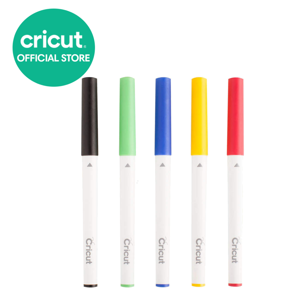[NEW] CRICUT COLOR CLASSIC PEN SET |Black| Green| Blue| Yellow| Red ...