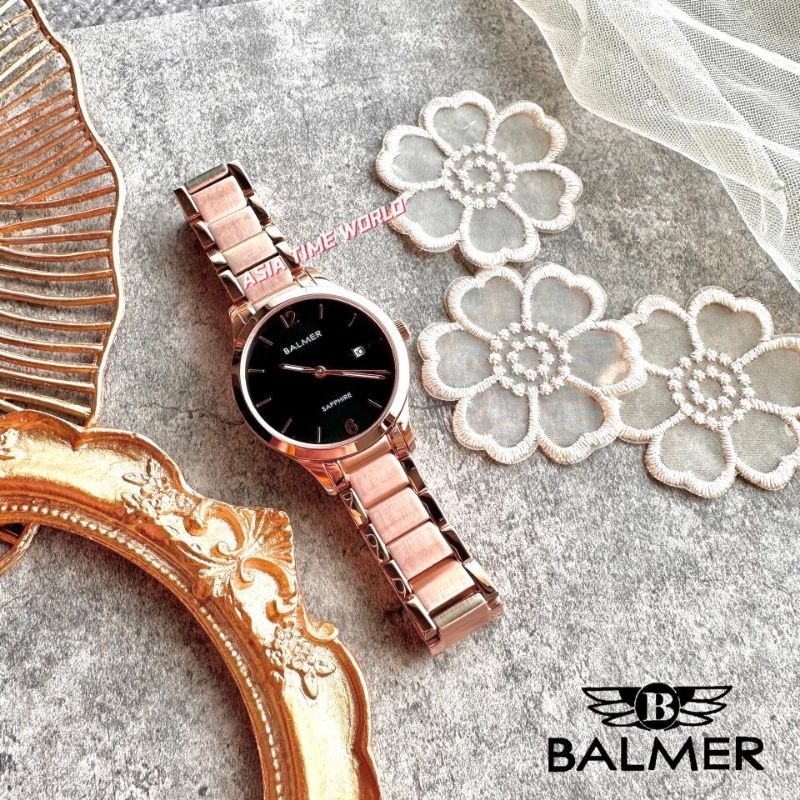 BALMER | 8179L Elegance Sapphire Women Watch with Stainless Steel ...