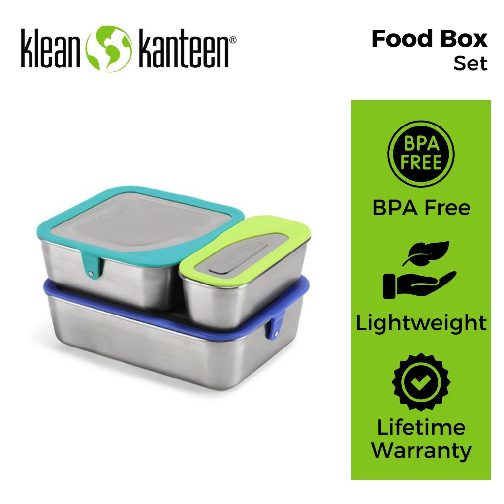 Klean Kanteen Food Box Set (Multi Color) | Shopee Malaysia