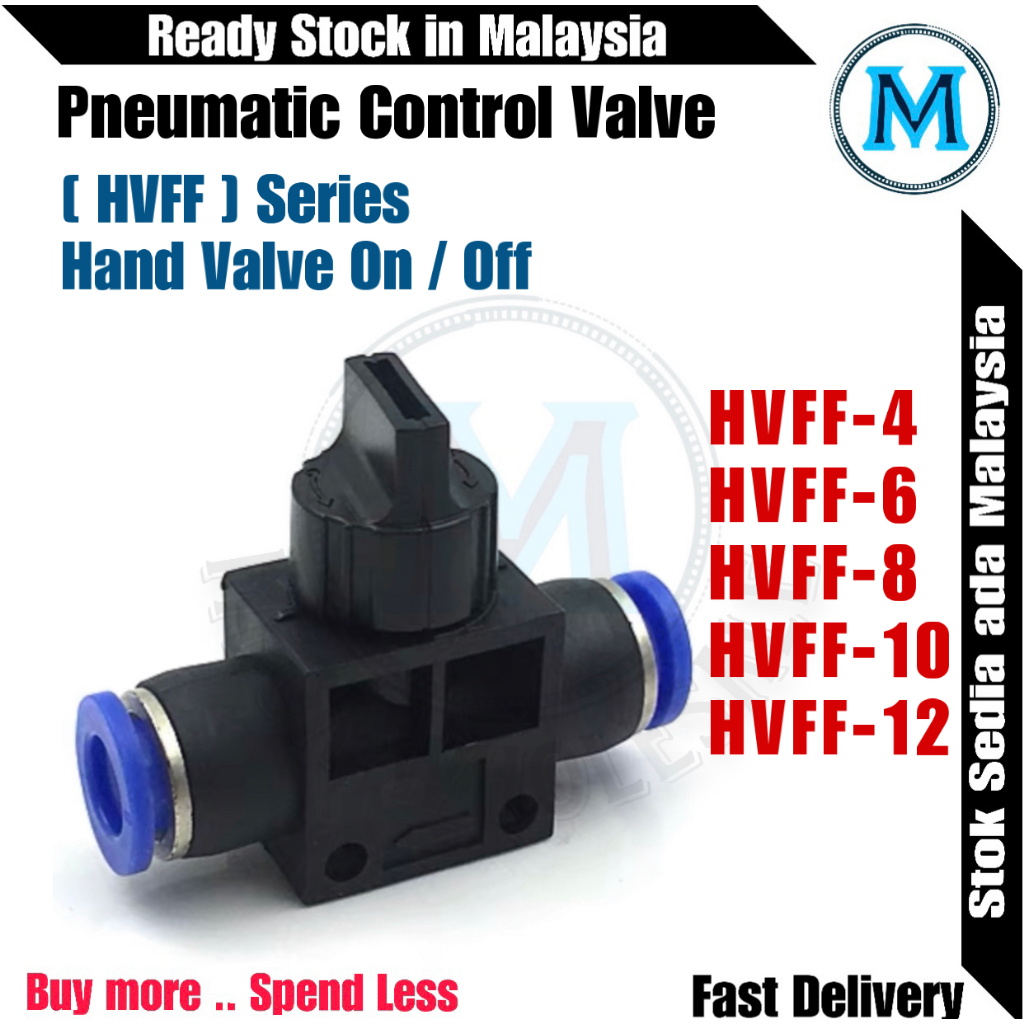 SA & HVFF Pneumatic Flow Control & Hand on / off valve Type Air Fitting ...
