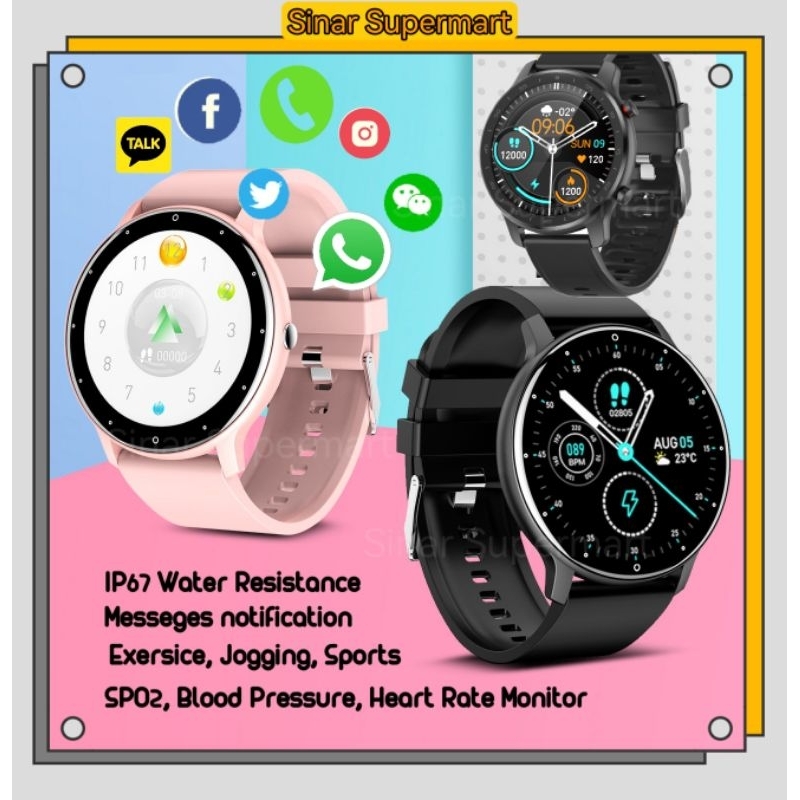 High Quality Smart Watch ZLO2D S30 IP67 Water Resistance SP02 Oxigen ...