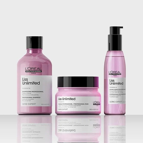 [ORIGINAL] L'Oréal Professionnel Liss Unlimited Range Hair Care ...