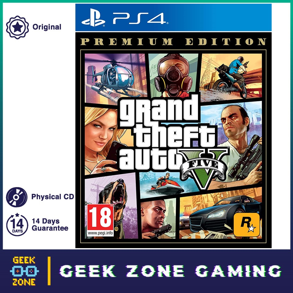PS3 Grand Theft Auto V | GTA 5 (English + Chinese) | Shopee Malaysia