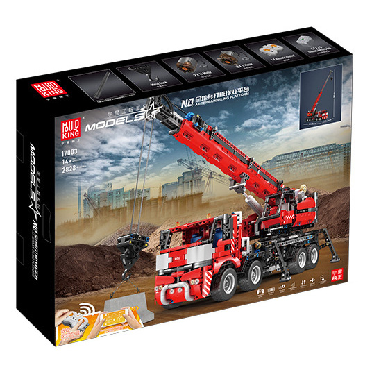 Mould King 17003 All-Terrain Piling Platform (Dynamic Version) - MOC ...