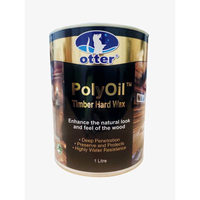 Otter Timber Hard Wax (Clear Finish) 500ml / 1L suitable for antique ...