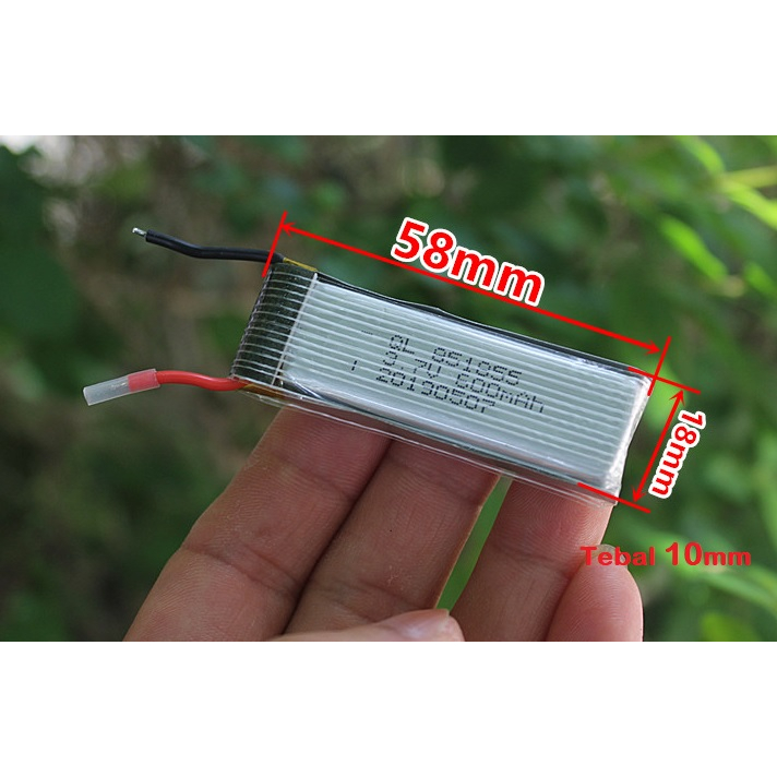3.7V 851855 581855 600mAh Battery RC Plane RC Helicopter RC Drone Car ...