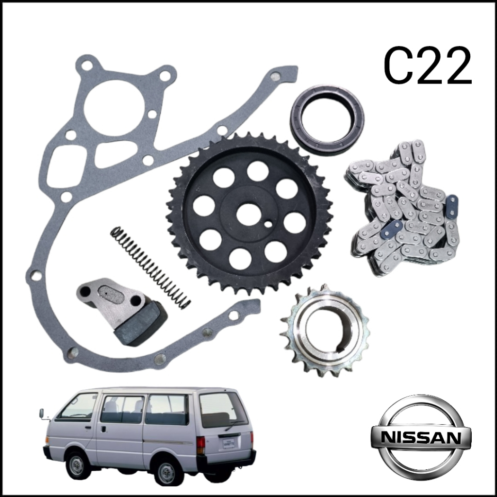 NISSAN C22, 120Y B210, B310, A12, A15TIMING CHAIN KIT SET | Shopee Malaysia