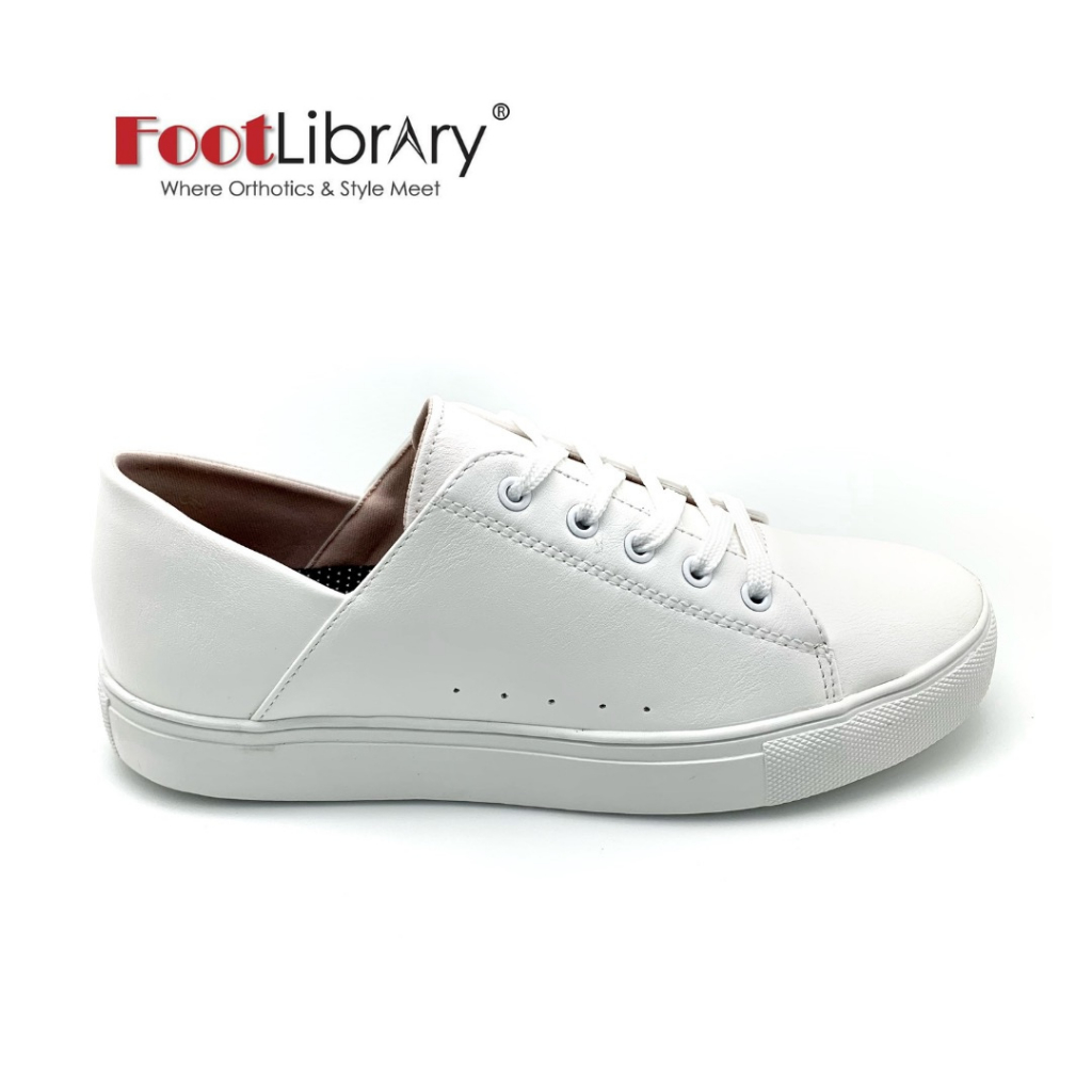 FOOTLIBRARY Orthotic Shoes Women's Shoes MX010 White | Shopee Malaysia